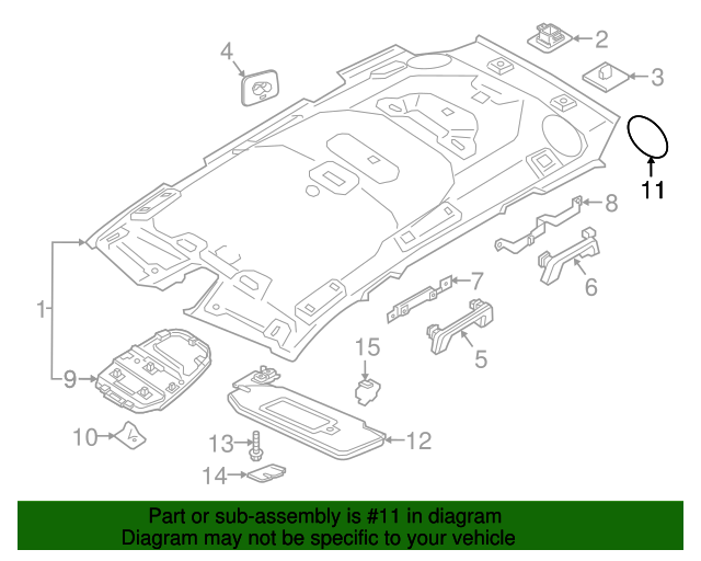 39826032 - Speaker Grille - 2016-2020 Volvo XC90 | Volvo OEM Parts Direct