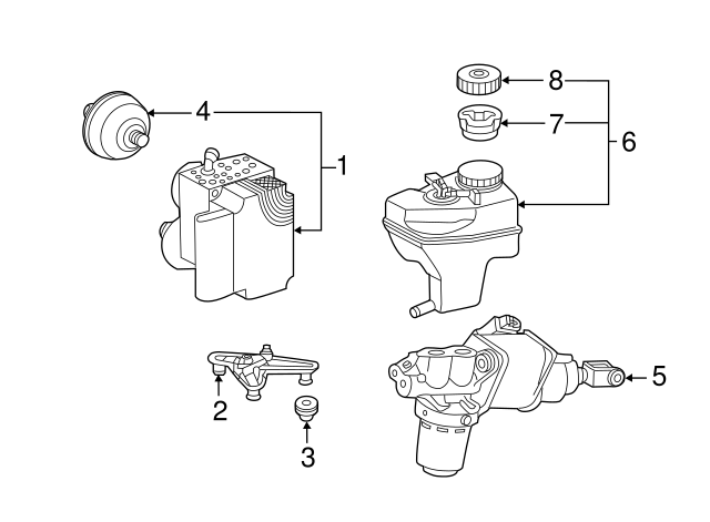 Remanufactured Hydraulic Unit 009-431-27-12-83 | Mercedes-Benz Parts