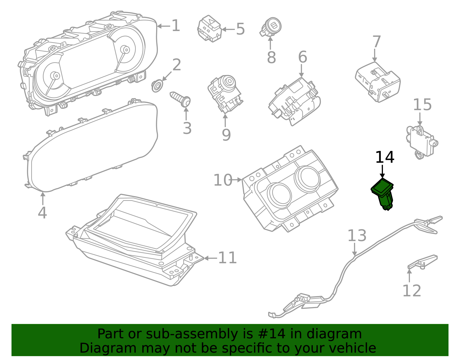 Genuine OEM USB Port Part# LR150198 Fits 2021-2023 Land Rover: Up To 35 ...