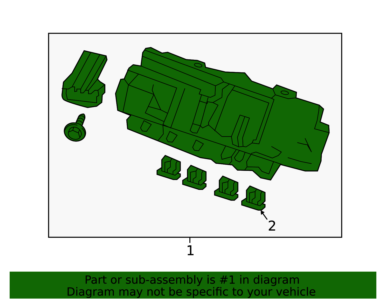 38200-TGS-A12 - 2021-2023 Honda Passport - Fuse Box | Genuine Honda Parts
