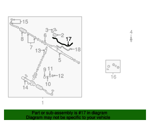 2007-2009 Hyundai Santa Fe Tube Assembly 57718-2B000 | Retail ...