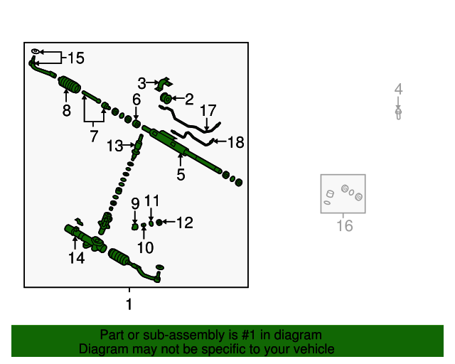 2007-2009 Hyundai Santa Fe Steering Gear 57700-2B000 | OEM Parts Online