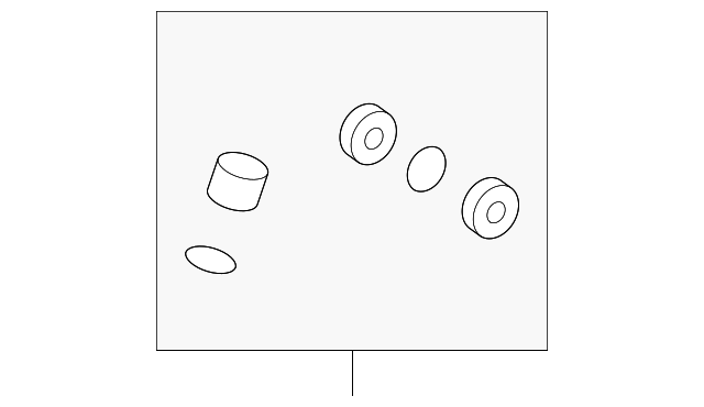 57790-2BA00 - Seal Kit - 2007-2009 Hyundai Santa Fe | World OEM Parts ...