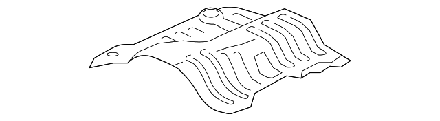 74601-TLA-A00 - Plate A, Floor Heat Baffle - 2017-2019 Honda CR-V ...