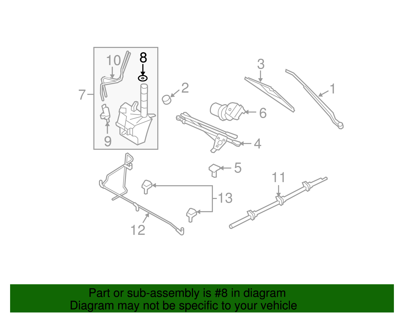 Genuine OEM Ford Part - Cap 8L8Z-17632-B | Genuine OEM Ford Parts ...