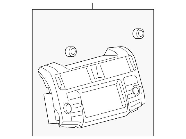 86140-35430 - Receiver - 2020-2021 Toyota 4Runner | OEM Genuine Parts