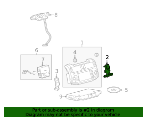 2012-2013 Toyota 4Runner Receiver Bracket 86211-35100 | OEM Parts Online
