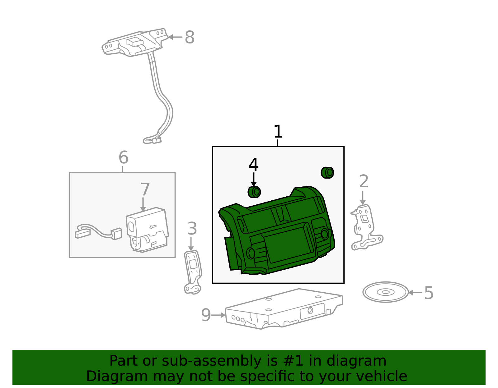 86140-35291 - High-Quality Radio Control Unit for 2019 Toyota 4Runner ...