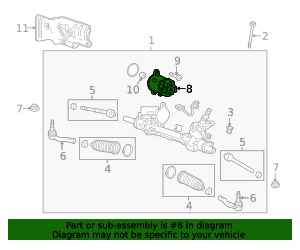 2018-2021 GM Power Steering Assist Motor 85149405 | GMPartsDirect.com