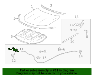 85535371 - Hood Primary and Secondary Latch 2021-2023 Buick Envision ...