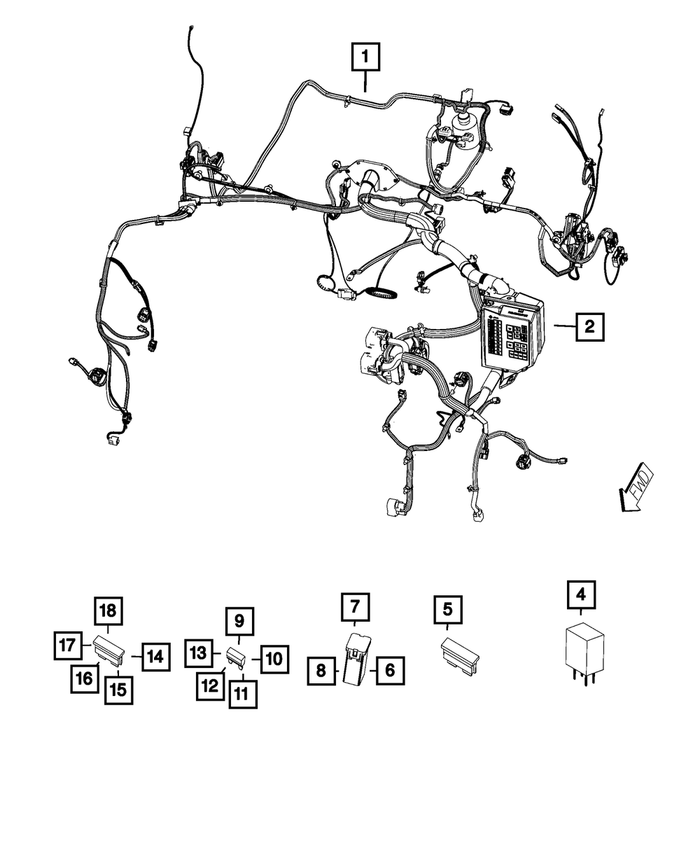 2013-2018 Mopar Electrical Relay 68200489AA | Mopar eStore