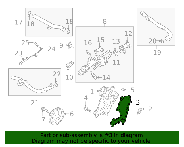 2010-2024 Hyundai Gasket 21355-3C530 | OEM Parts Online