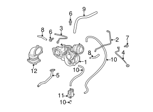 1998-2004 Volvo Turbocharger Coolant Line Bolt 973950 | TascaParts.com