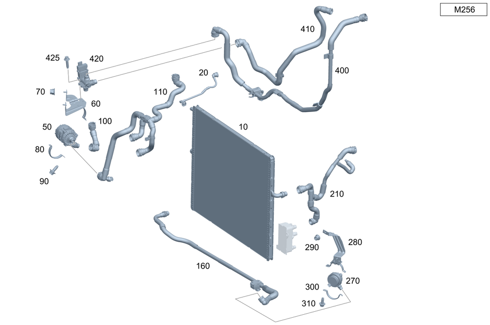 1675011001 - Holder 2020-2025 Mercedes-Benz | Mercedes-Benz USA Parts