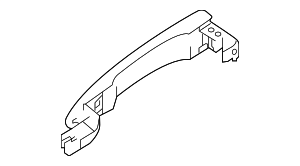 2014-2024 Nissan Handle, Outside 80640-4BA0D | OEM Parts Online