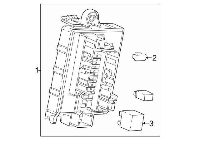 2010-2023 GM Ignition Relay 13598349 | Auto Parts Express