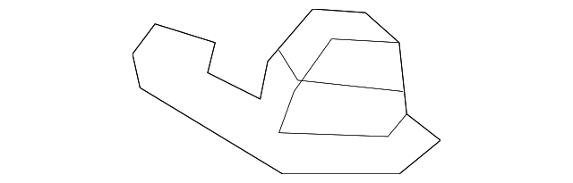 2011-2013 Toyota Highlander Bumper Cover Upper Retainer 52522-0E010 ...