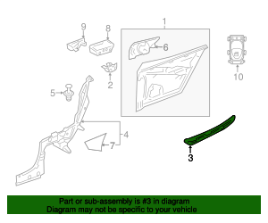 207-690-29-82 - Upper Trim 2014-2017 Mercedes-Benz | Mercedes-Benz USA ...