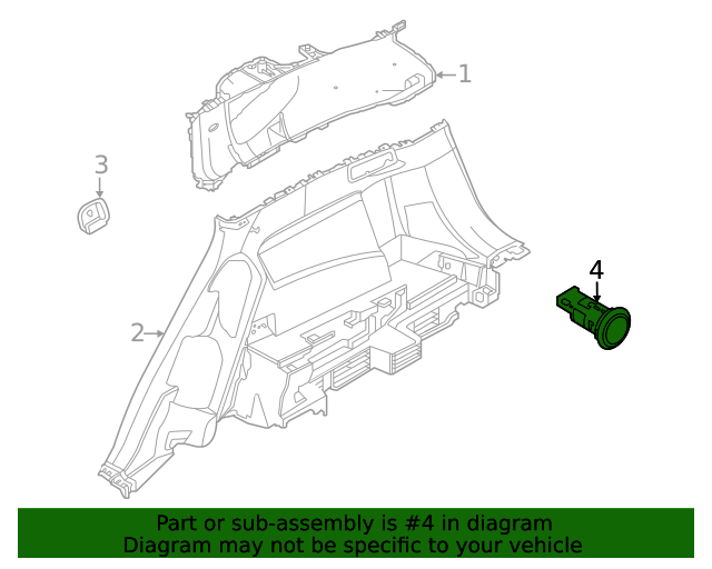 25331-6RA0A - Power Outlet 2021-2024 Nissan | Nissan Parts ...