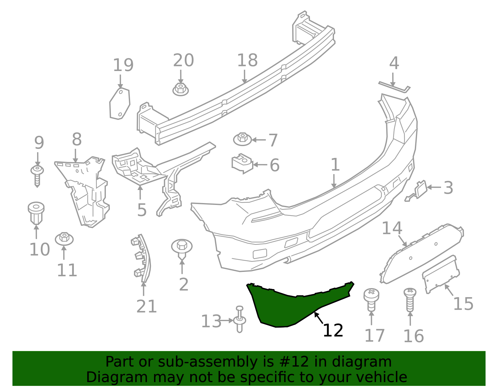 Genuine BMW 51-12-7-953-923 | Lower Cover | FREE Shipping on Most ...