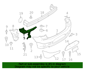 51127426439 - 2018-2023 BMW X2 Center Support (51-12-7-426-439) | BMW ...