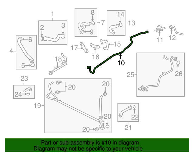 Genuine Porsche 970-106-310-01 |Vent Hose | FREE Shipping on Most ...