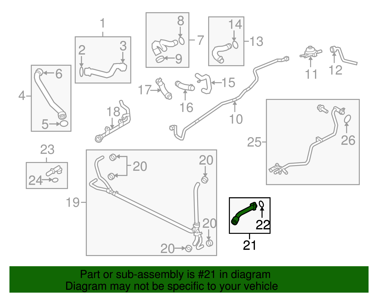 948-106-421-12 - Connector Pipe 2010-2018 Porsche | Delaware Porsche Parts