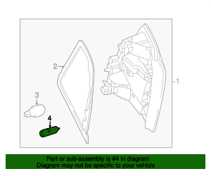 400809-000003 - Bulb 1996-2019 Mercedes-Benz | Mercedes-Benz USA Parts