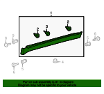 75860-60040-A0 - Rocker Molding - 2008-2011 2013-2015 Toyota Land ...