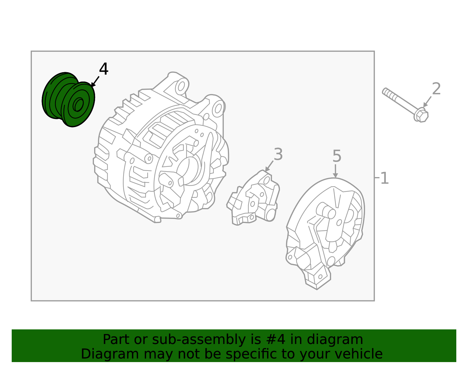 31480228 - Alternator Pulley 2016-2022 Volvo | My Swedish Parts