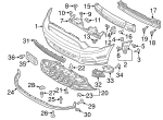 2013-2014 Ford Mustang Bumper Cover DR3Z-17D957-ABPTM | OEM Parts Online