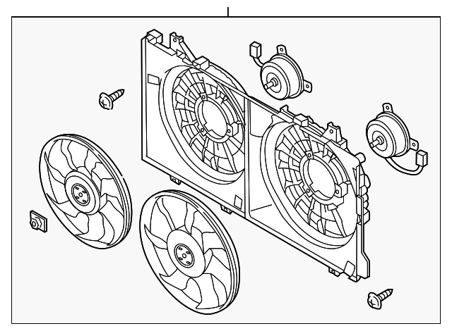 2014-2018 Mazda 3 Fan Module PE20-15-025 | OEM Parts Online