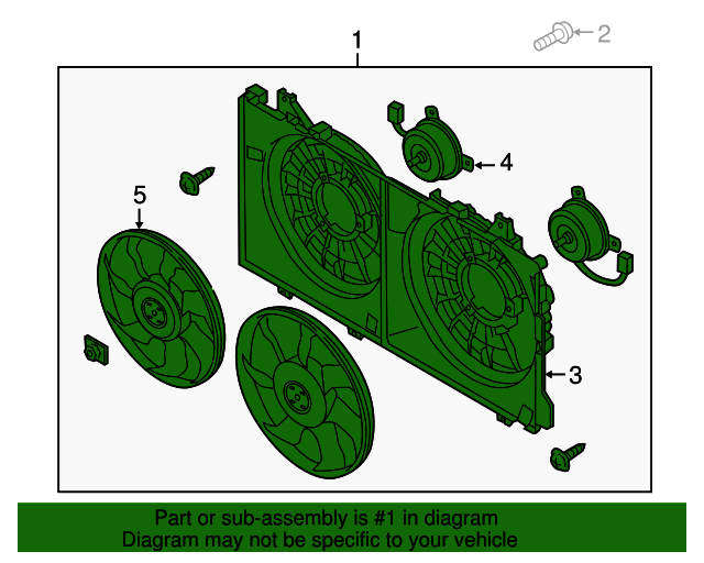 2014-2018 Mazda 3 Fan Module PE20-15-025 | OEM Parts Online