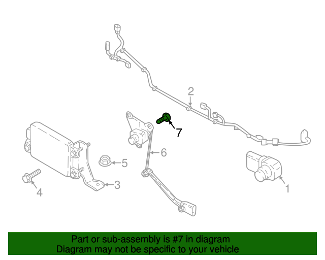 12493-03107B - Grille Assembly Screw 2014-2023 Kia | Kia.Parts Store
