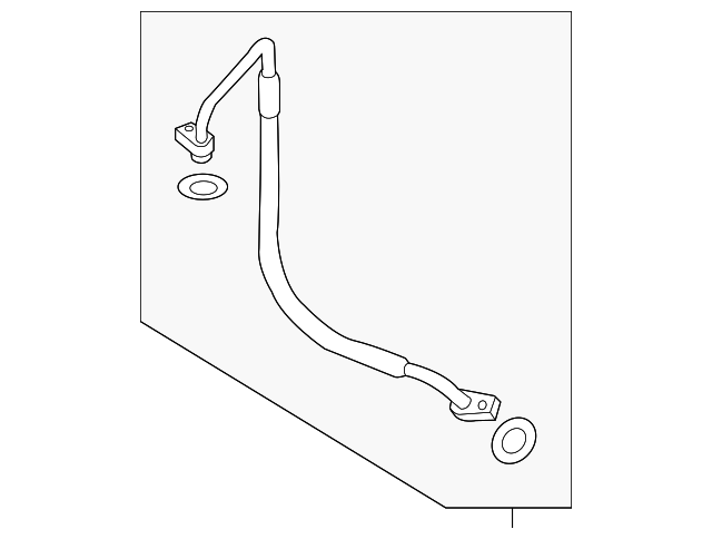 2013-2016 Ford Escape AC Line CV6Z-19972-F | QuirkParts