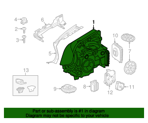 63117214965 - 2017-2020 BMW Headlamp Assembly (63-11-7-214-965) | BMW ...