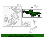 2014-2020 GM Intake Duct 85002132 | NewGMParts.com