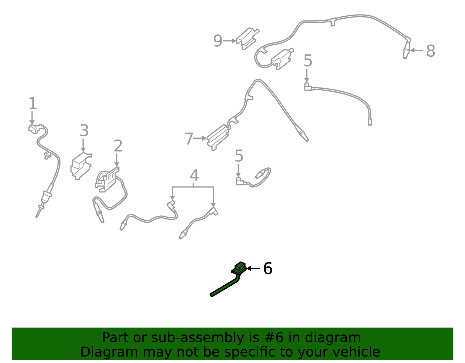 DPFE-51 - High-Quality Motorcraft™ Pressure Sensor for 2018-2020 Ford F ...