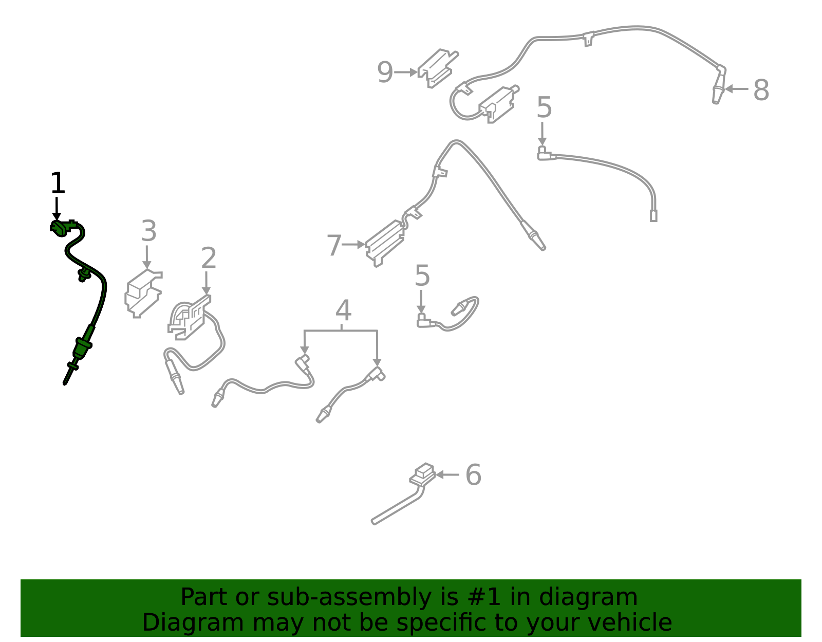 JL3Z-12B591-A - Temp Sensor 2018-2021 Ford F-150 | Big 3 Auto Parts