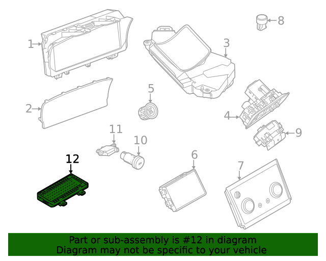 Genuine OEM Battery Charger Part# LR140127 Fits 2021-2023 Land Rover ...