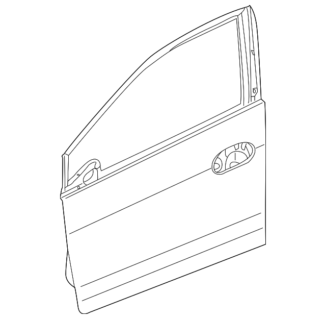 2010-2014 Honda Insight Door Shell 67010-TM8-A90ZZ | Honda Factory Parts