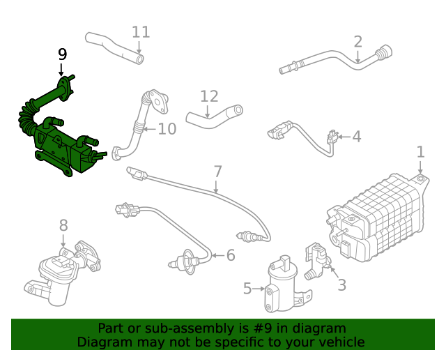2019-2024 Hyundai Egr Cooler 28460-2M100 | OEM Parts Online