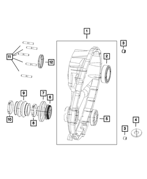 2002-2024 Mopar | Output Shaft Boot | 68042768AA | Mopar Auto Parts Direct