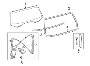 Toyota Side Molding Retainer Clip Part# 7581933010 | Toyota of Colorado ...
