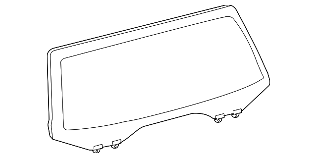 68150-0C050 - Lift Gate Glass | Nucar Toyota Parts