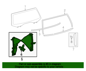 Toyota Window Regulator Part# 698500c062 | Toyota Of Colorado Springs Parts