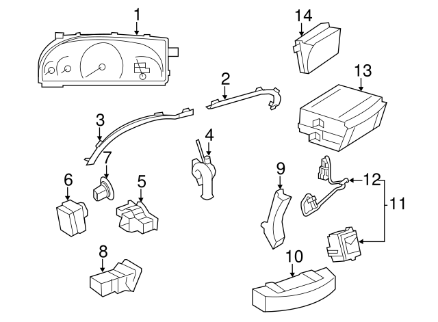 221-540-76-07 - Harness 2007-2014 Mercedes-Benz | Mercedes-Benz USA Parts