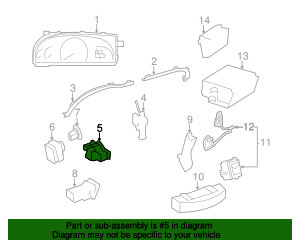 221-905-36-00 - Headlamp Switch 2009-2017 Mercedes-Benz | Mercedes-Benz ...