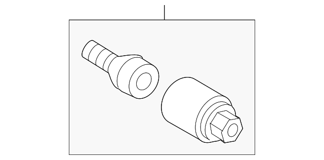 4F0-698-139-C-810 - Wheel Bolt 2013-2023 Audi | Audi OEM Parts