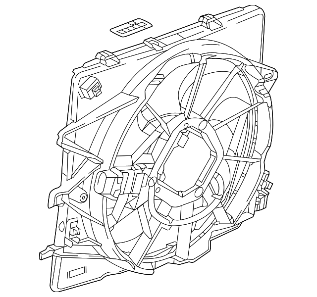 2016-2020 GM (Replaces 84001483) Engine Cooling Fan Assembly 85063502 ...